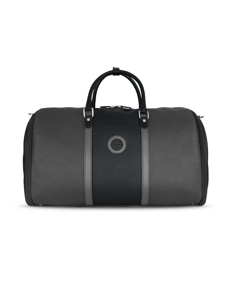 Globetrotter - Full-grain Leather Weekender Garment Bag - Lava/Black ...